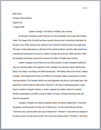 MLA Format Research Paper Writing Help Outline Example Paper Topics